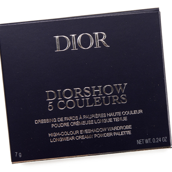 Dior Rouge Saga (683) 5 Couleurs Couture Eyeshadow Palette Review ...