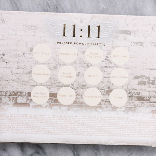 ColourPop 11:11 Eyeshadow Palette Review & Swatches