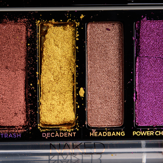 Urban Decay Naked Metal Mania Palette Swatches