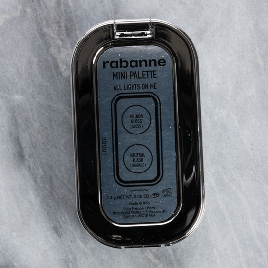 Rabanne All Lights On Me Eyephoria Mini Eyeshadow Palette Duo Review ...