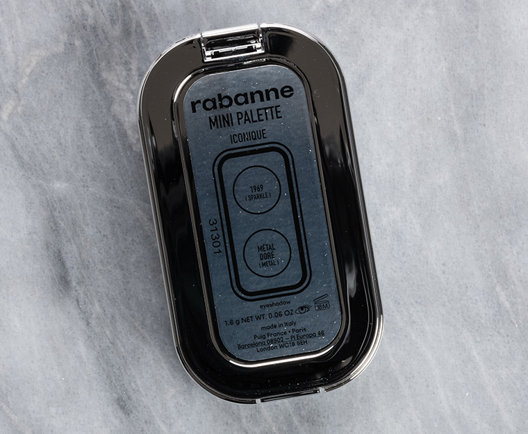 Rabanne Iconique Eyephoria Mini Eyeshadow Palette Duo Review & Swatches