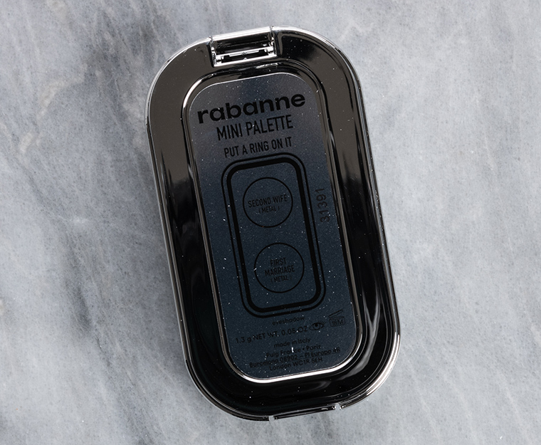 Rabanne Put a Ring On It Eyephoria Mini Eyeshadow Palette Duo Review ...
