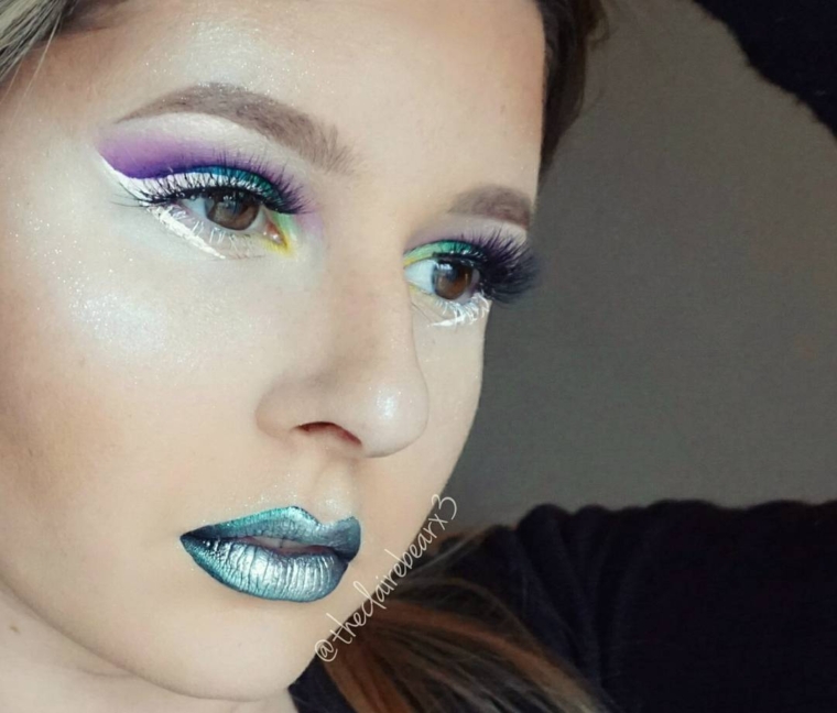 Alien Warrior Princess inpsired look | Temptalia