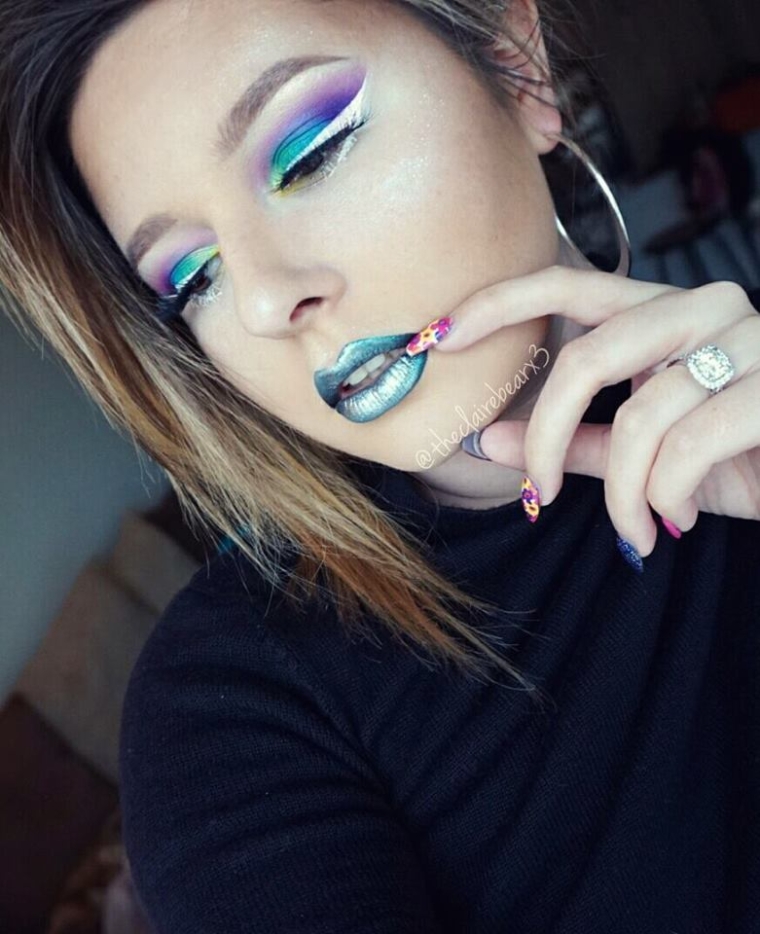 Alien Warrior Princess inpsired look | Temptalia