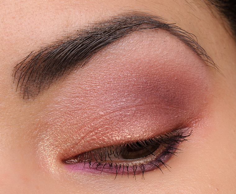 MAC Peach & Plum Eyeshadow Look | Temptalia