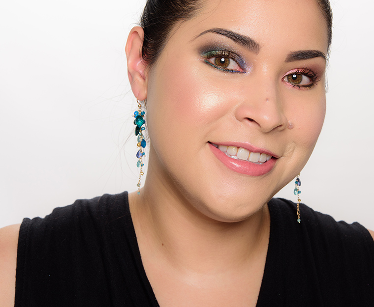 A Glittery, Galactic Look featuring Blue and Green | Temptalia