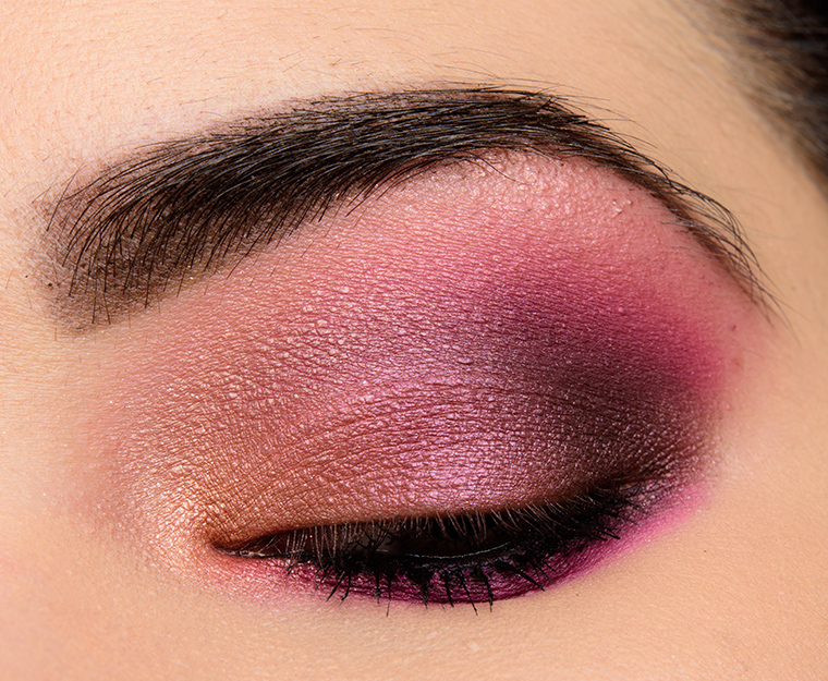 A Pink, Plum, & Purple Eye with Make Up For Ever Artist Color Shadows ...