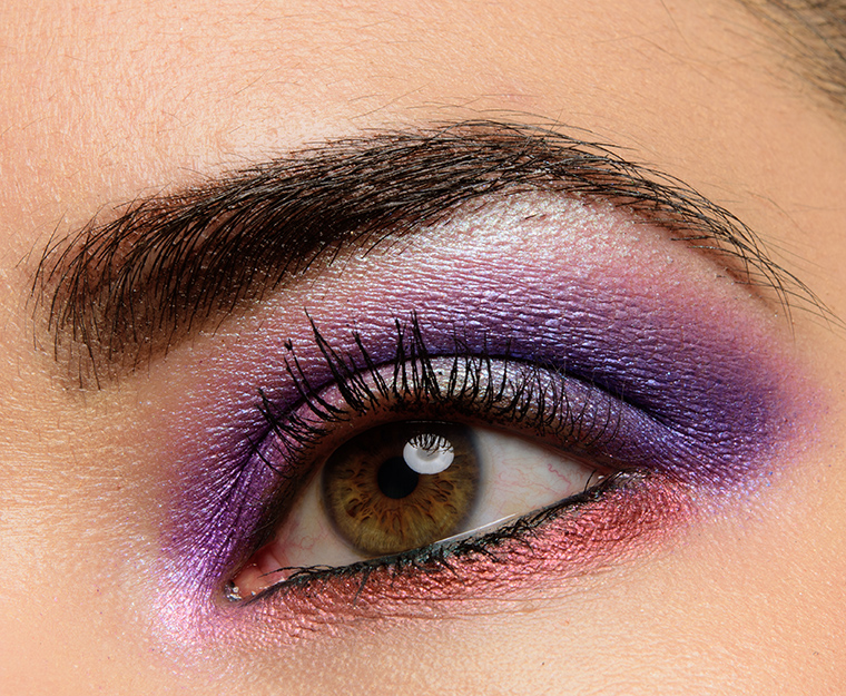 A Purple & Copper Eye with Huda Beauty Gemstone | Temptalia