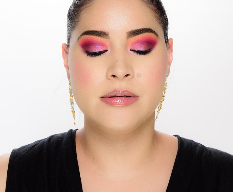 A Bright Pink & Purple Look featuring ColourPop Chasing Rainbows ...