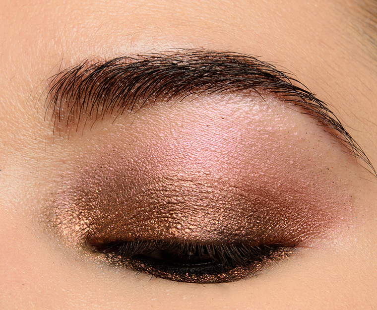 A Bronze & Pink, Metallic Eye Look featuring Fyrinnae | Temptalia