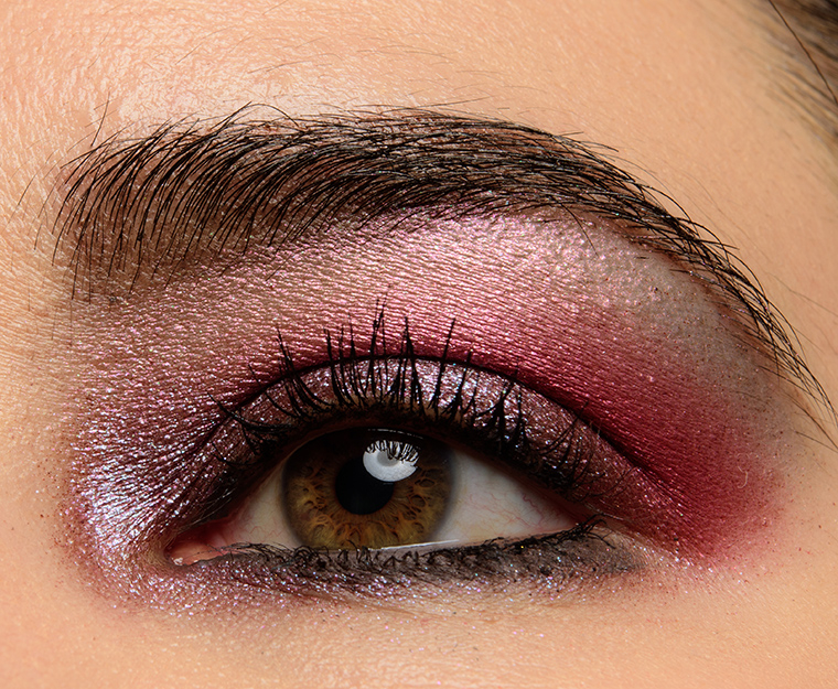 A Sparkling, Plum & Red Eye Look Featuring Fyrinnae | Temptalia