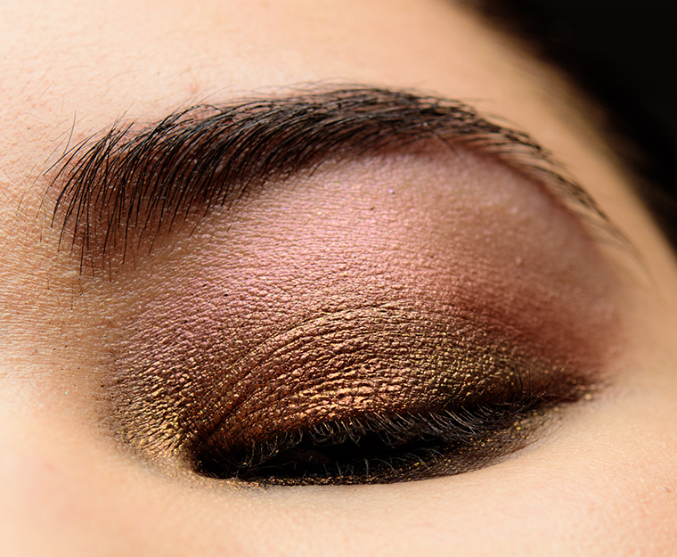 A Bronze & Pink, Metallic Eye Look featuring Fyrinnae | Temptalia