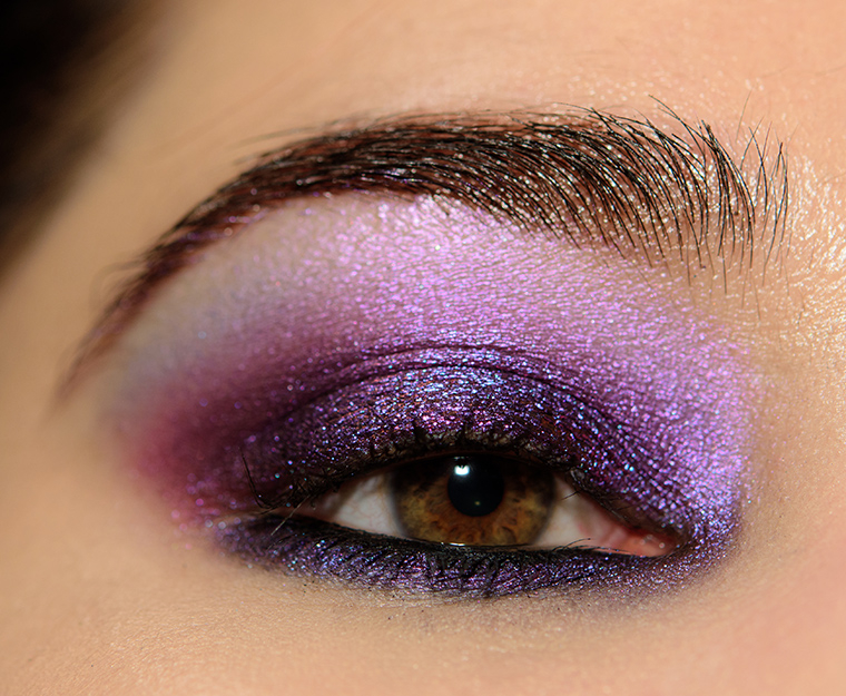 A Sparkling, Plum & Purple Eye Look Featuring Fyrinnae | Temptalia