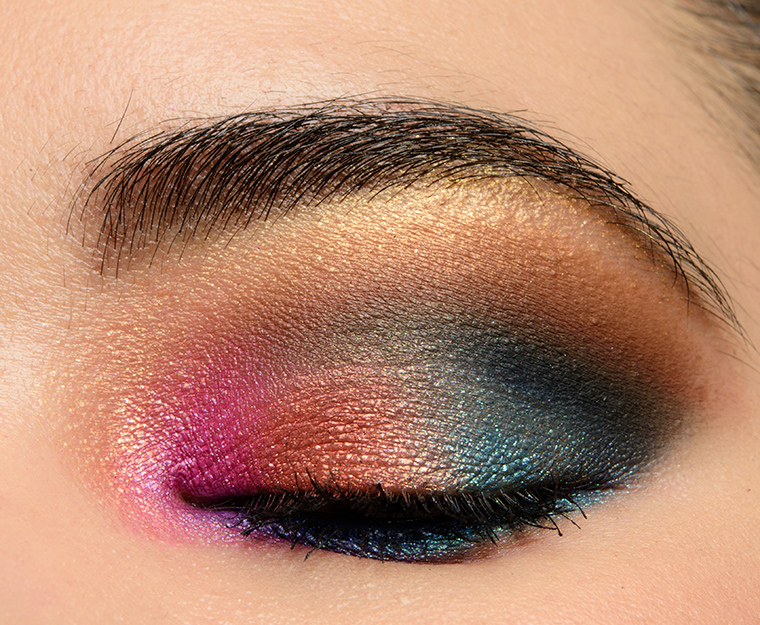 A Shimmering, Multi-Color Eye Look featuring Colourpop and Viseart ...