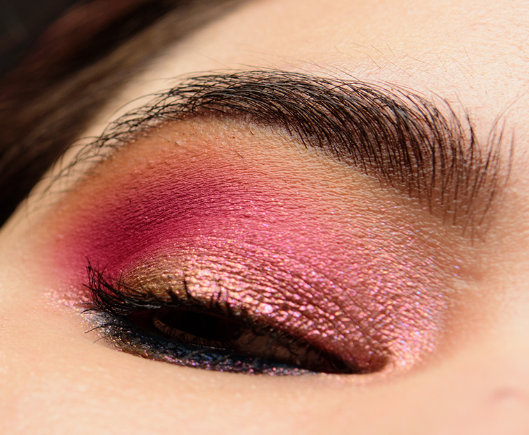 A Sparkling, Peach & Fuchsia Eye Look featuring Fyrinnae & Viseart ...