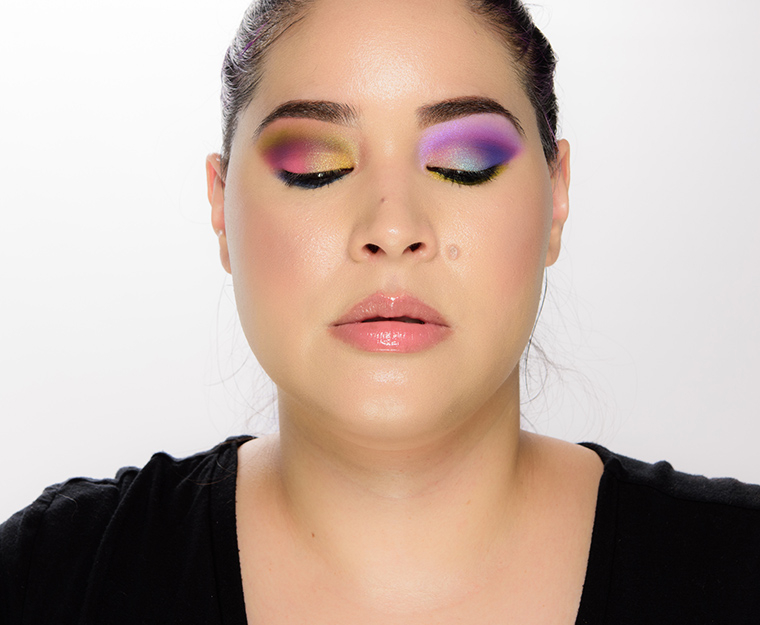 Sugarpill Capsule Collection C1 Eyeshadow Look (Warm-Toned) | Temptalia