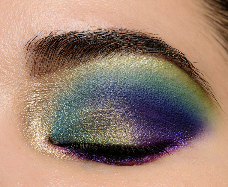 Peacock Eye Makeup